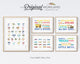 Multicolor Alphabet Print | Vertical - Printable Art – MORILAND