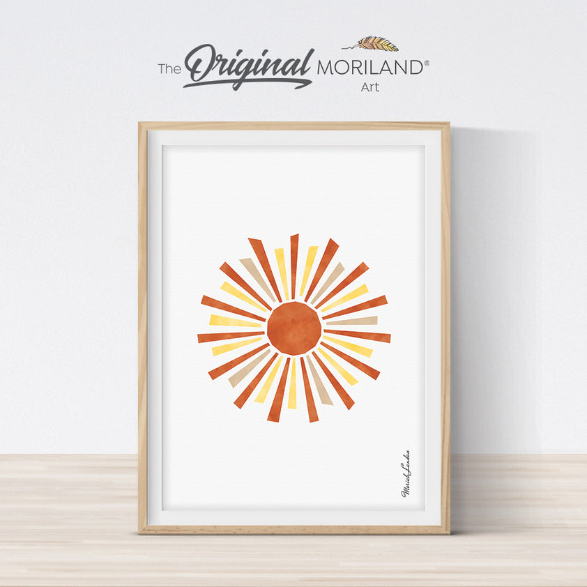 Boho Sun Print - Printable Art – MORILAND